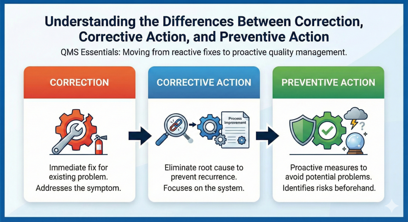 Understanding the Differences Between Correction, Corrective Action ...