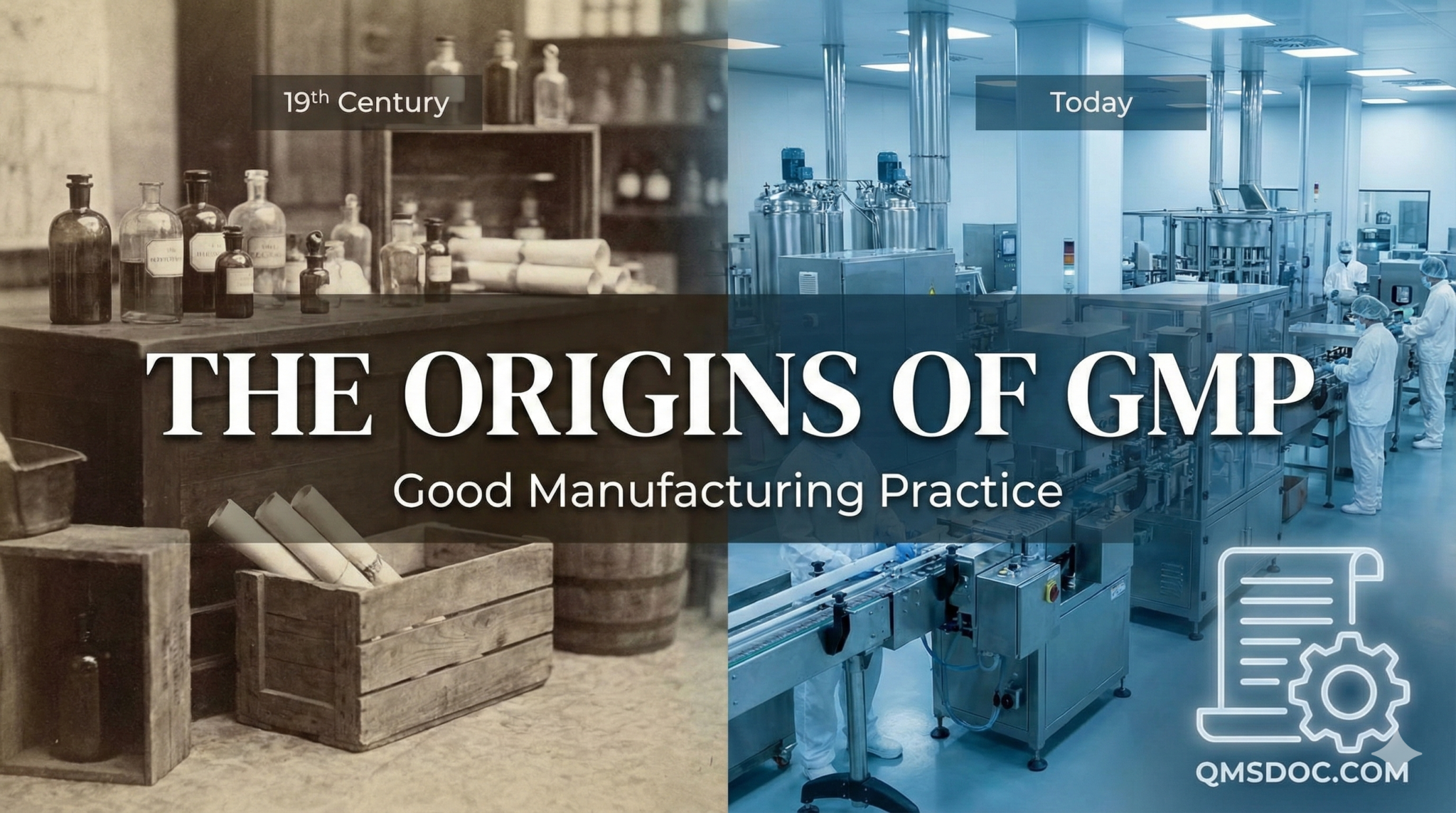 The Origins of GMP (Good Manufacturing Practice) | QMS Templates