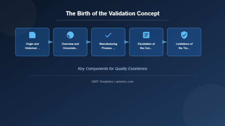 The Birth of the Validation Concept | qmsdoc.com — FDA QSR & QMSR QMS ...