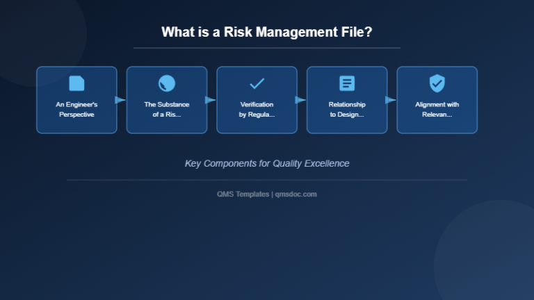 What is a Risk Management File? | QMS Templates