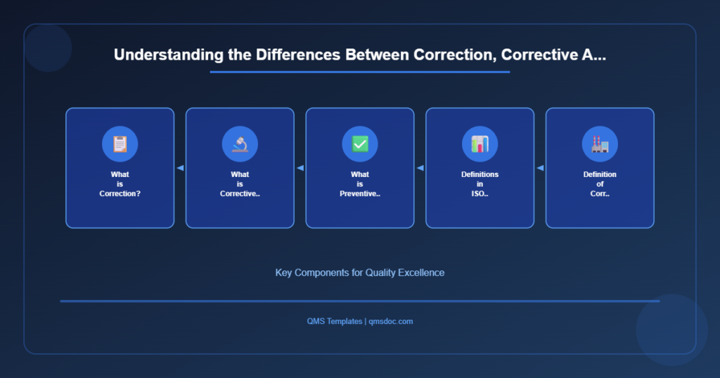 Understanding the Differences Between Correction, Corrective Action ...